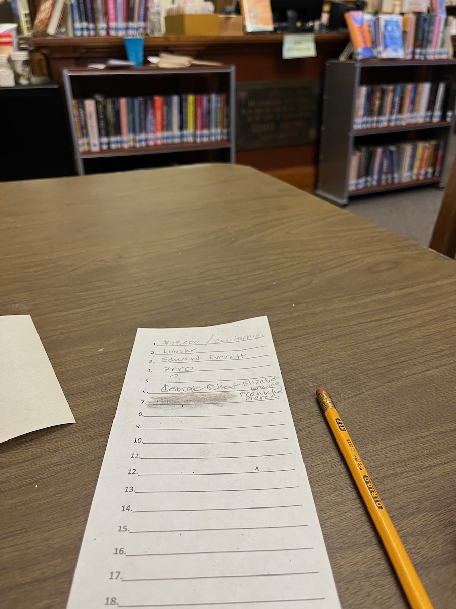 Kennebunk Trivia Night and Pub Quizzes